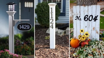 13 Ways to Spruce Up Your Home Address Sign